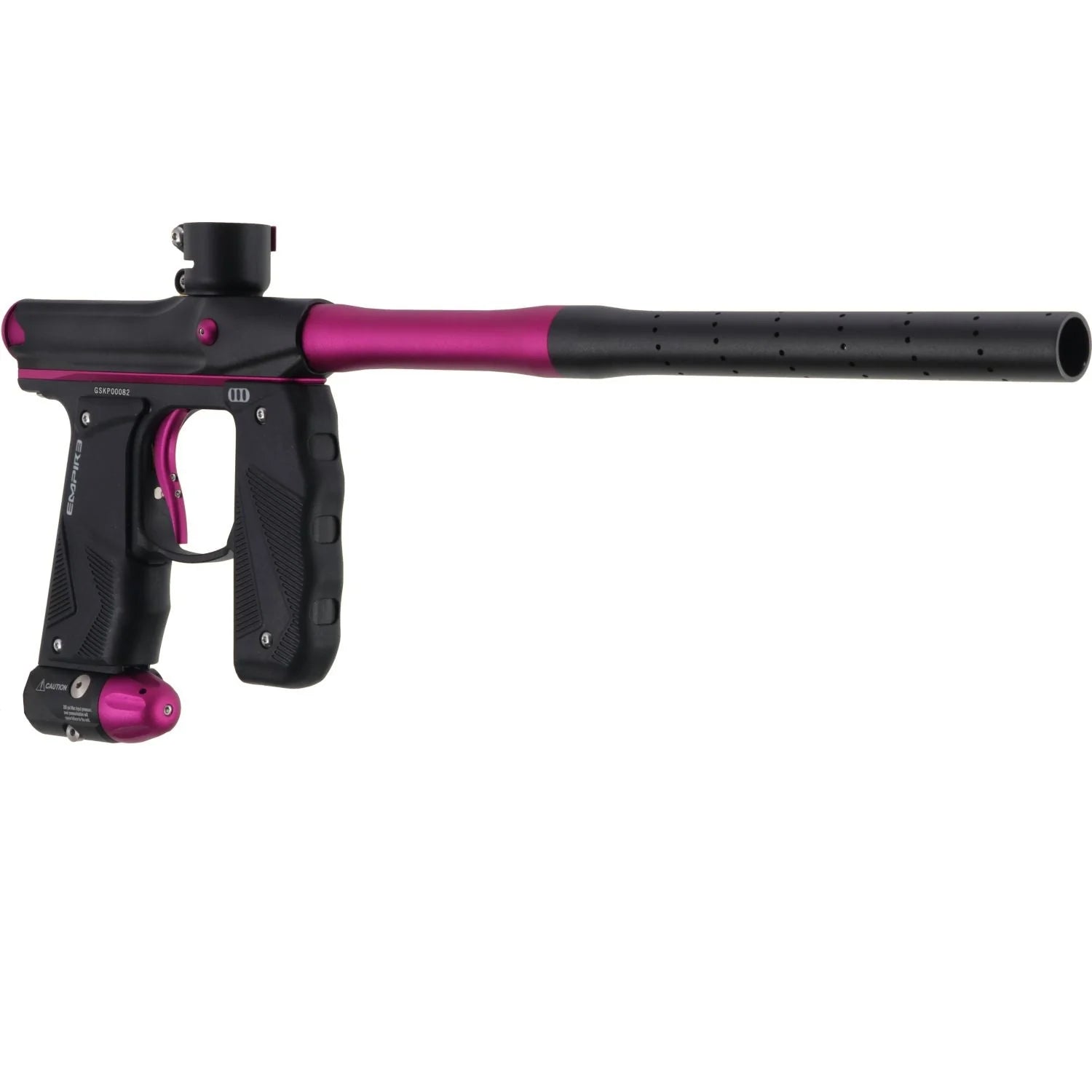 Empire Mini GS - Dust Black / Dust Pink (2 Piece Barrel) – Just Paintball