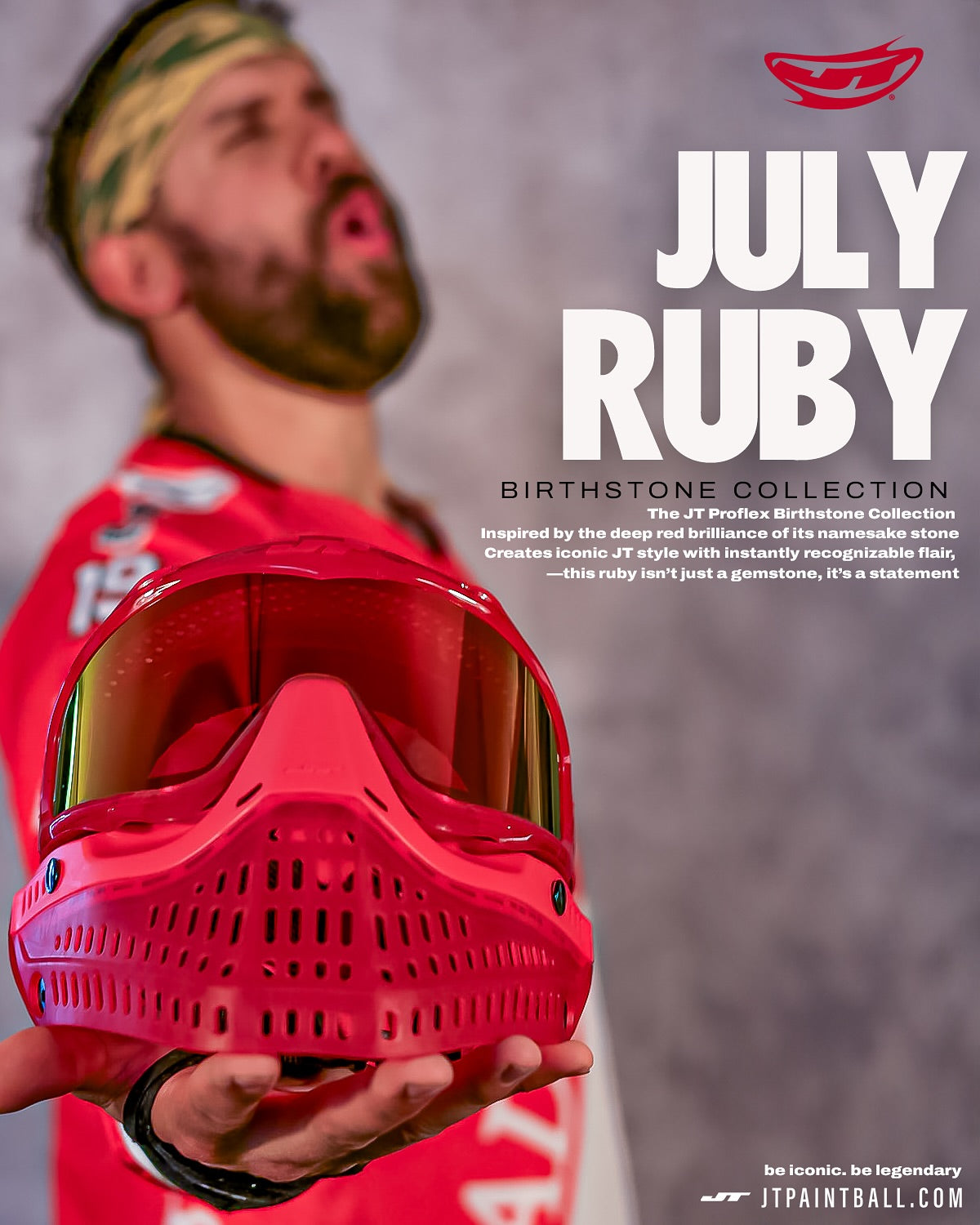 JT Spectra Proflex LE Goggle - Birthstone Ruby – Just Paintball