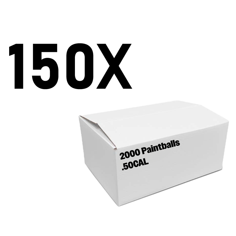150x Boxes of Field Grade Paintballs 50cal – Just Paintball