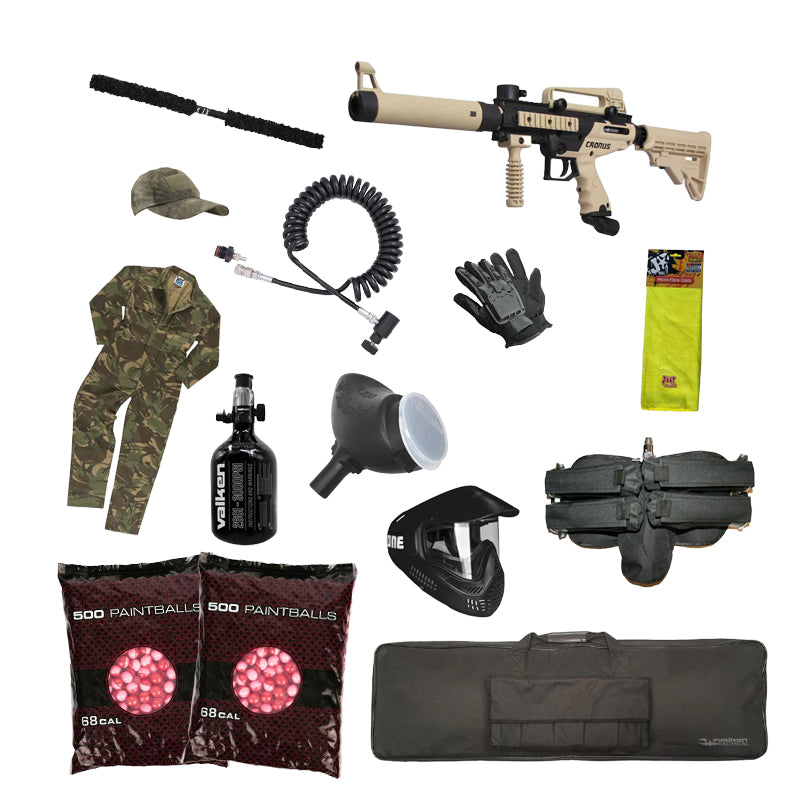 Fully Loaded Tactical Package – Just Paintball