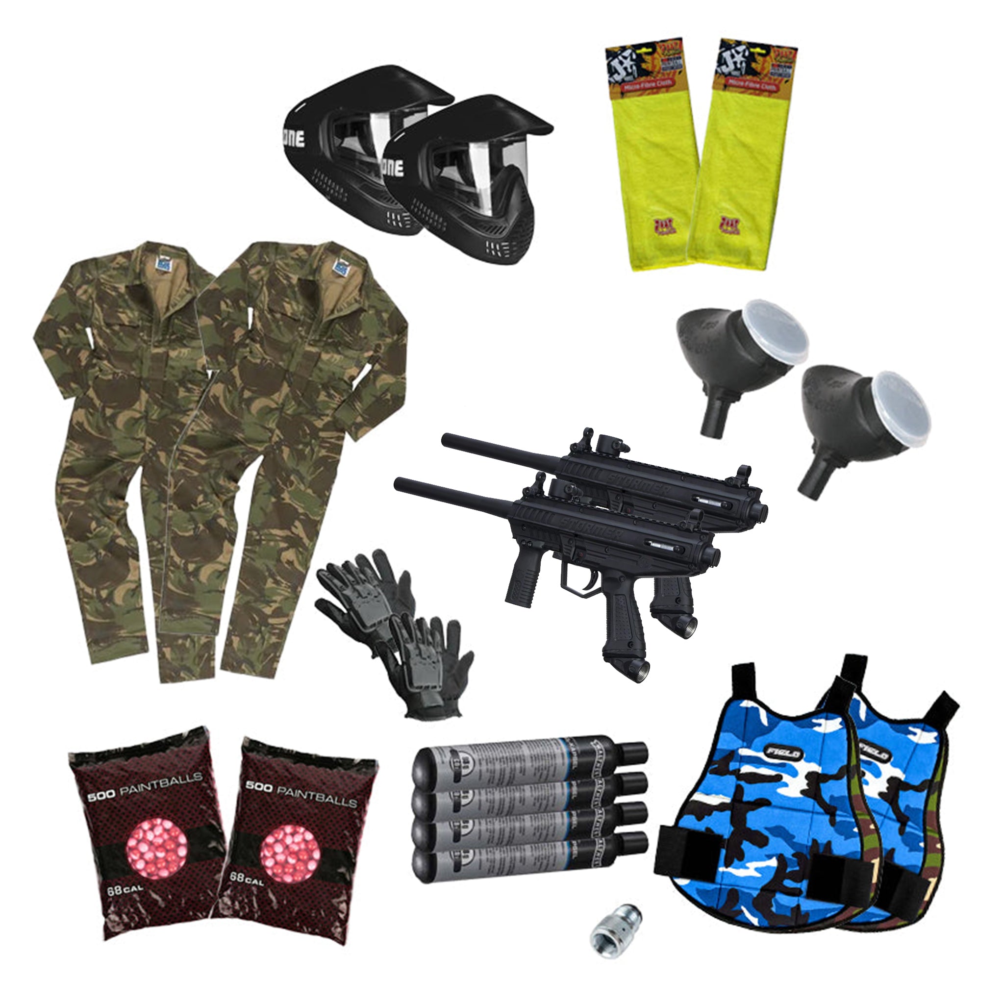 Ultimate 2 Person Starter Bundle – Just Paintball