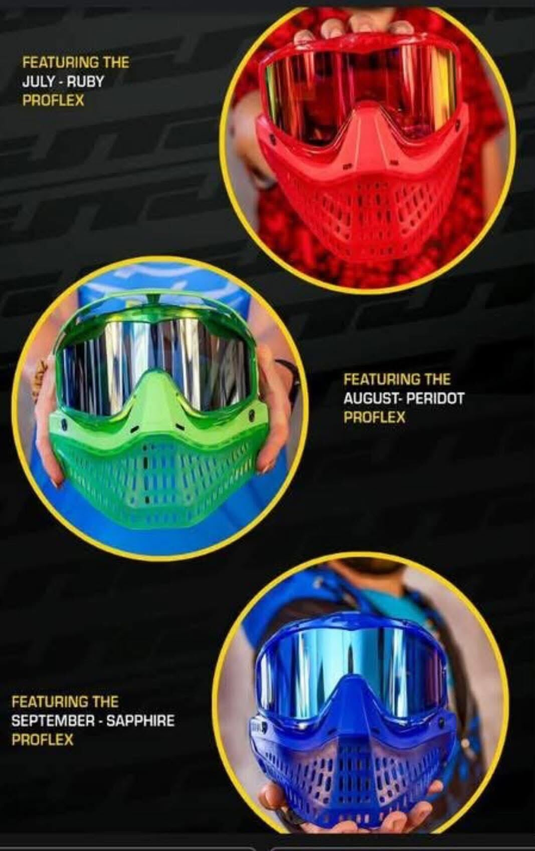 JT Spectra Proflex LE Goggle - Birthstone Sapphire – Just Paintball