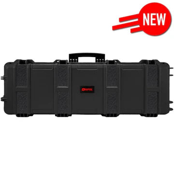 Premium Rifle Case Velcro Patch (Large) Wave Foam - Black – Just Paintball