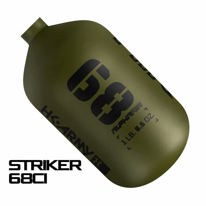 HK Army Alpha Air Tank 68ci/1.1l 4500psi - Striker – Just Paintball