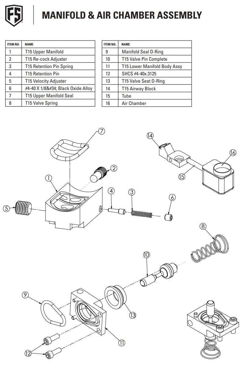 First Strike T15 Spare Parts – Just Paintball