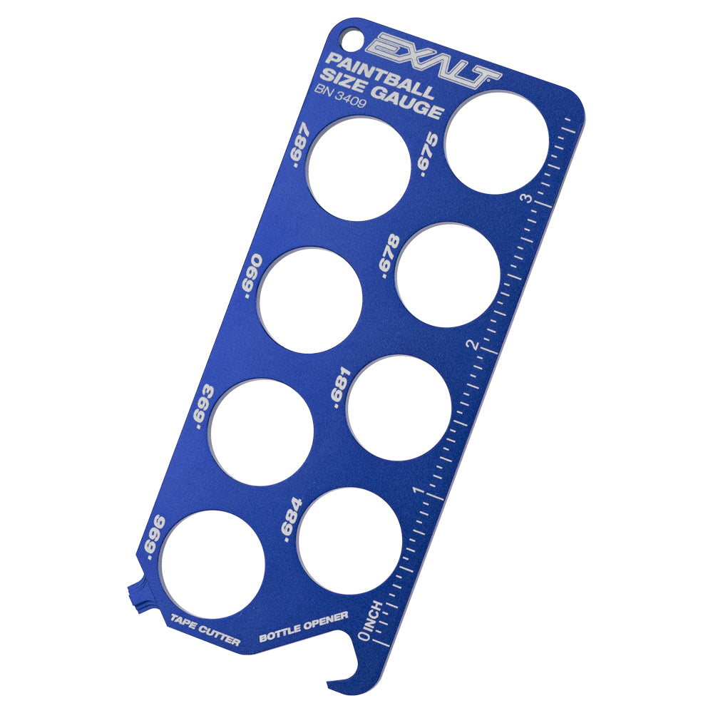 Exalt Paintball Ball Size Gauge - Aluminum - Black 1 Exalt Paintball ...